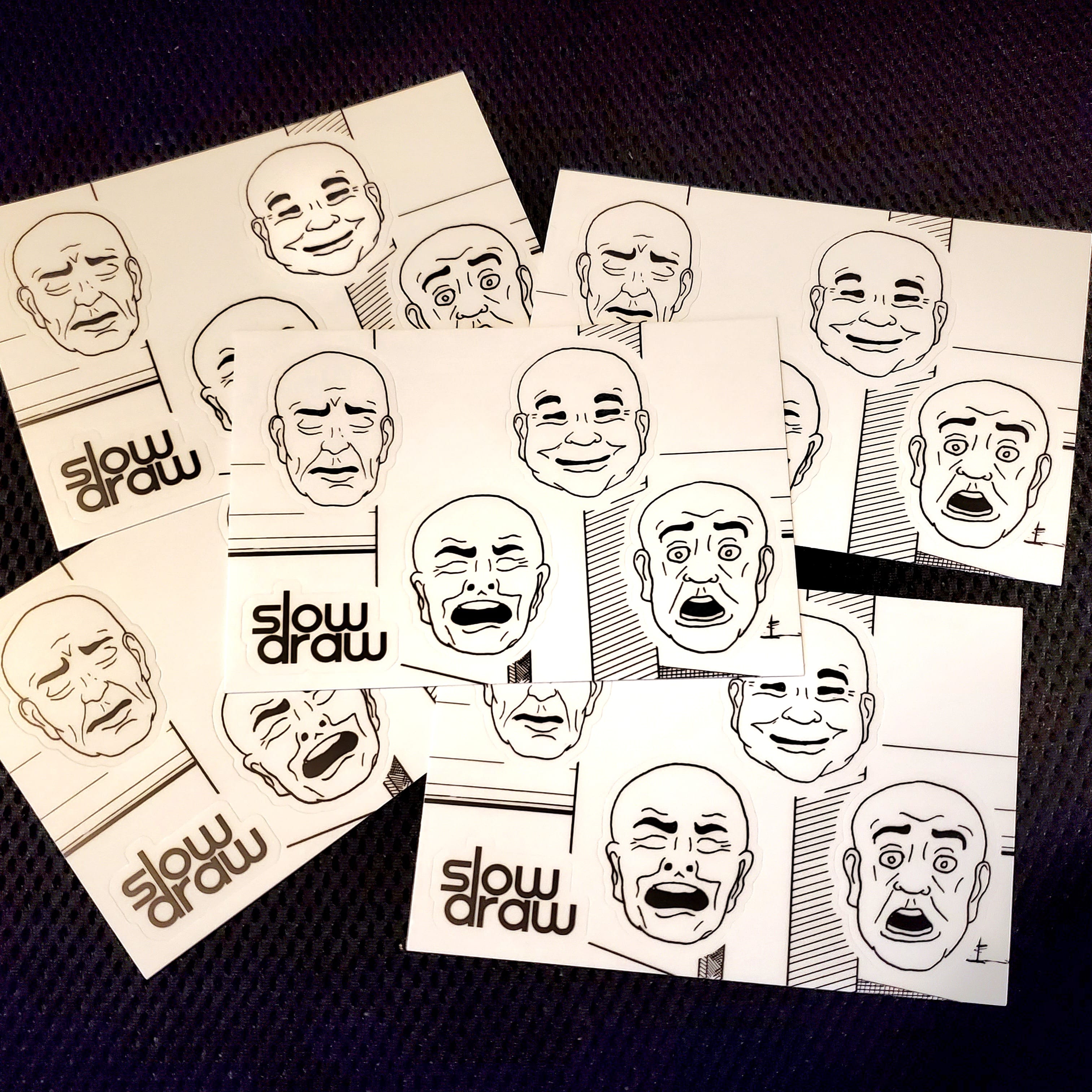Stickers – slow draw is…